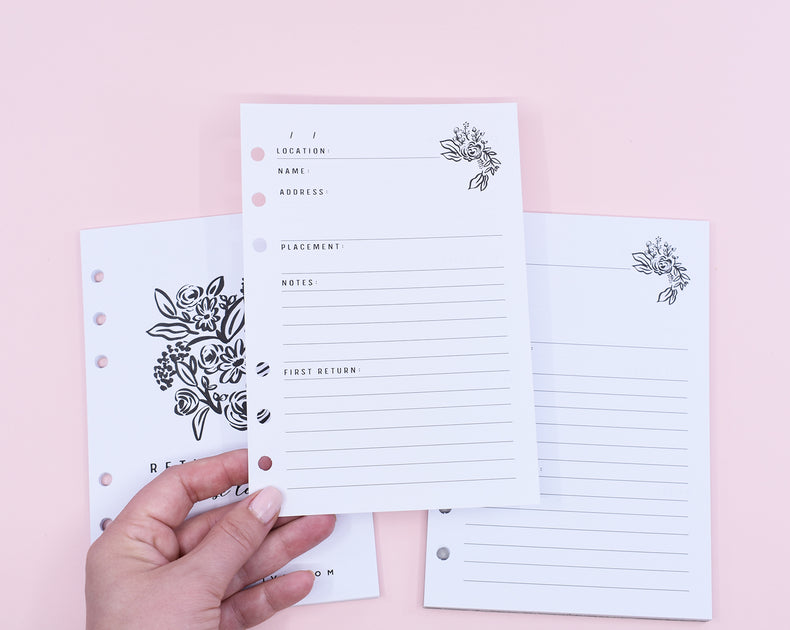 Return Visit Refill Packs : Loose Leaf – Happier To Give